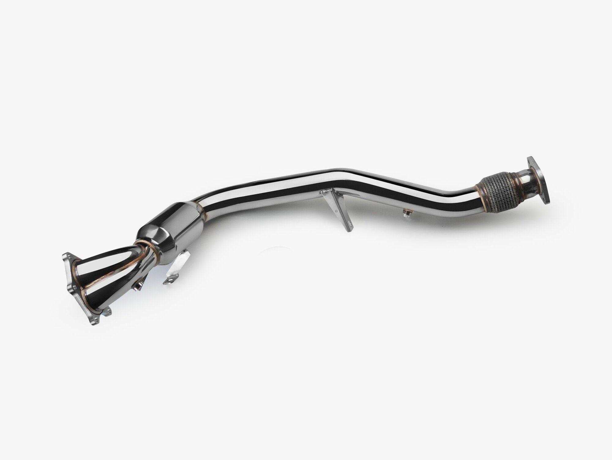 Даунпайп (Downpipe) к Subaru Legacy BL/BP из нержавеющей стали для удаления катализатора на Субару Легаси