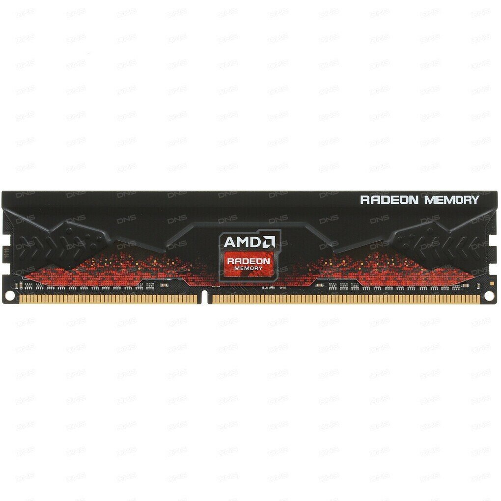 Оперативная память AMD Radeon R5 Entertainment Series (R5S34G1601U1S) DIMM DDR3 4 ГБ - 1 шт, 1600 МГц