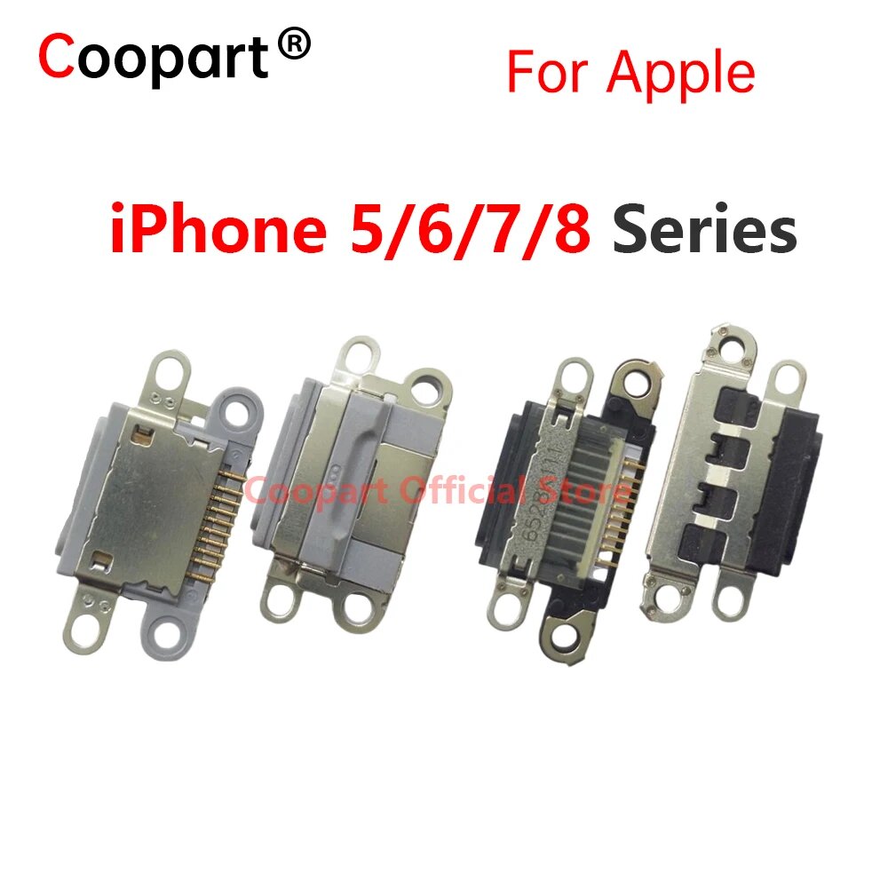 Новый USB-разъем для зарядного устройства для iPhone 5, 6, 6S, 6Plus, 6S Plus 7, 7Plus 8, 8 Plus, 5