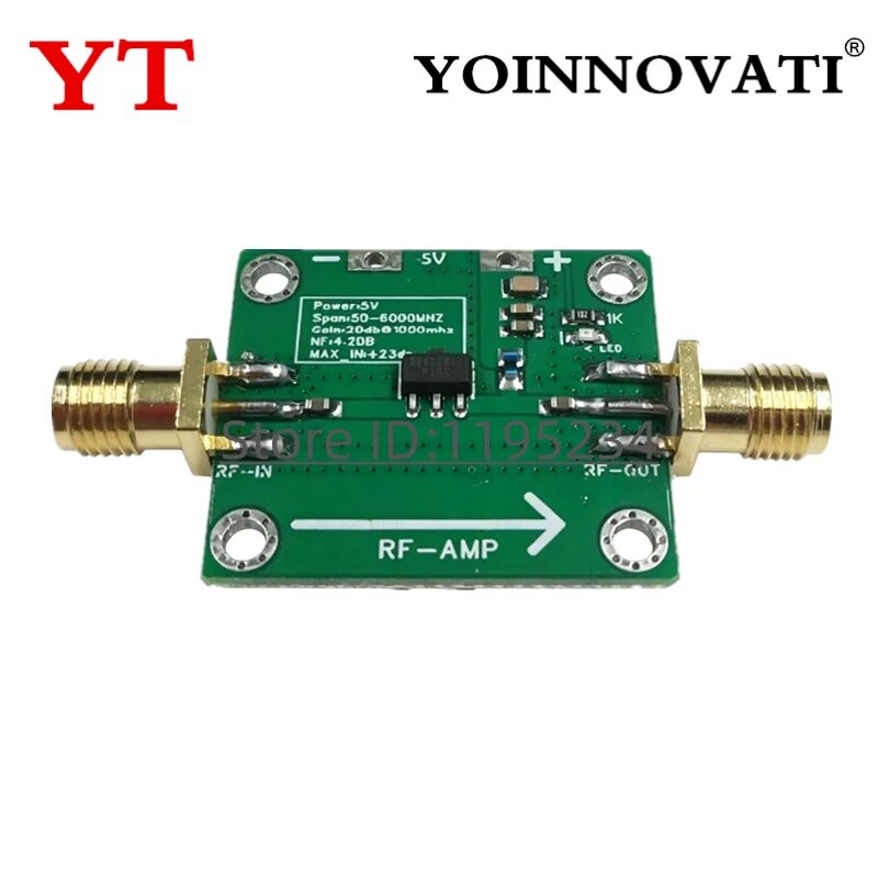 Модуль усилителя YOINNOVATI SBB5089 F 20 дБ 50-6000 МГц