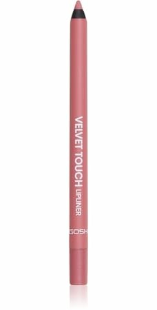 Карандаш для губ Gosh Copenhagen Velvet Touch, оттенок 008 shy plum, 1,2 г