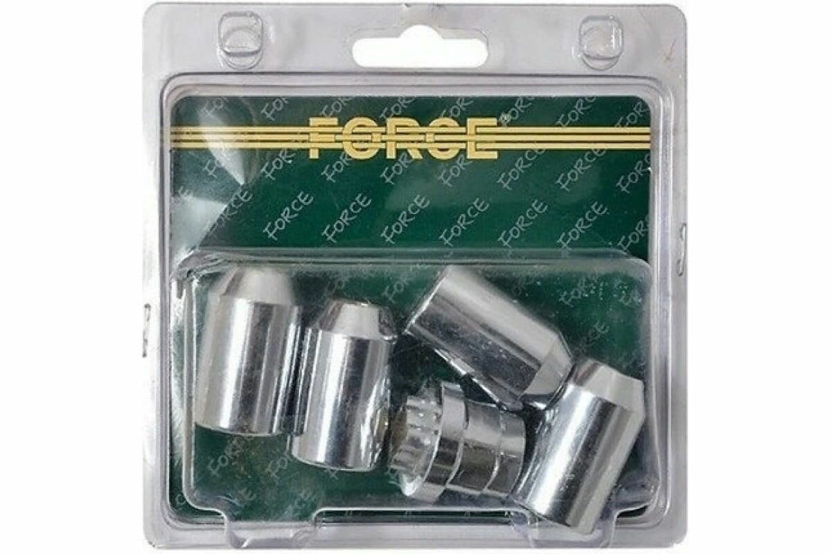 Набор секреток на колесные диски 1/2RH 5 предметов FORCE 644205