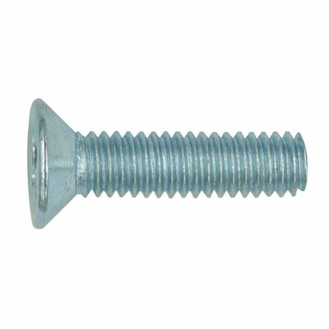 Винт DIN965 с потайной головкой М6x30 10шт
