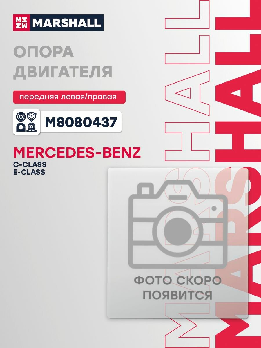 Опора двигателя, КПП передняя Mercedes-Benz Мерседес C-CLASS, E-CLASS A2042404217