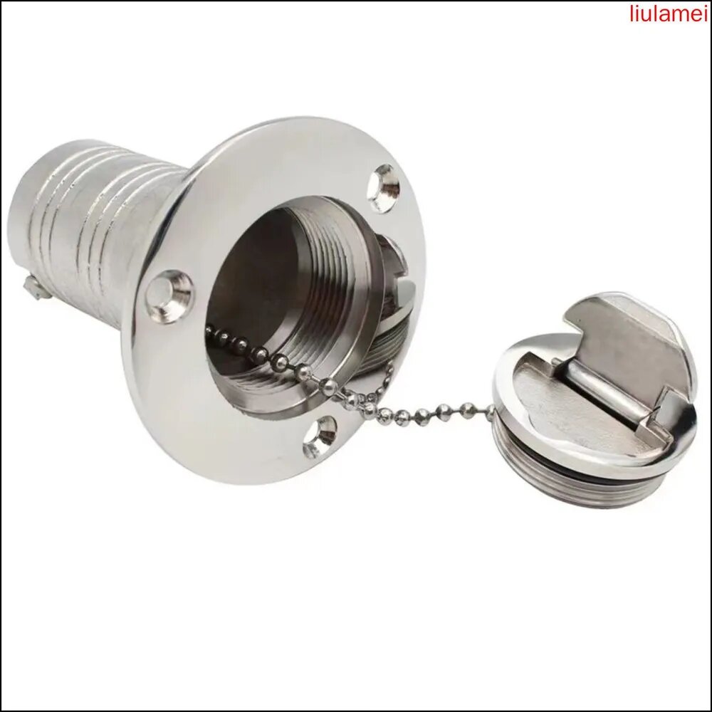 Горловина палубная 2 Inch/50mm FUEL из нержавеющей стали для лодки и катера — фото 1