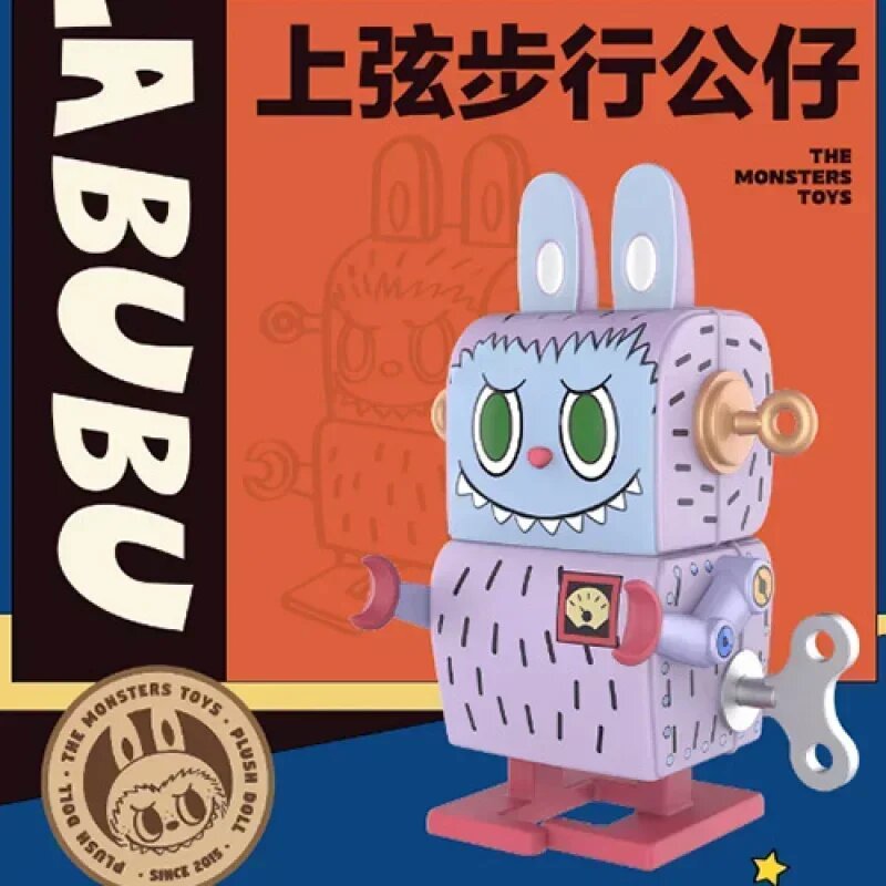 POP MART Labubu The Monsters Toys Series Фигурки Walking Robot