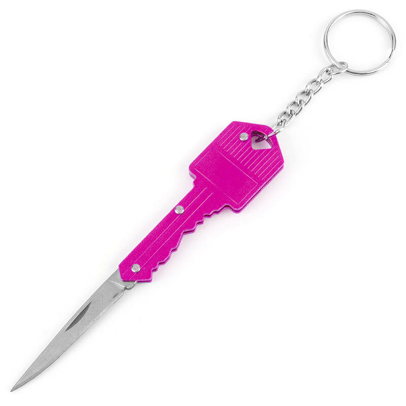 Compact Key Style Folding Pocket Knife, Multi-Purpose Tool for Hiking, Picnic & Everyday Tasks