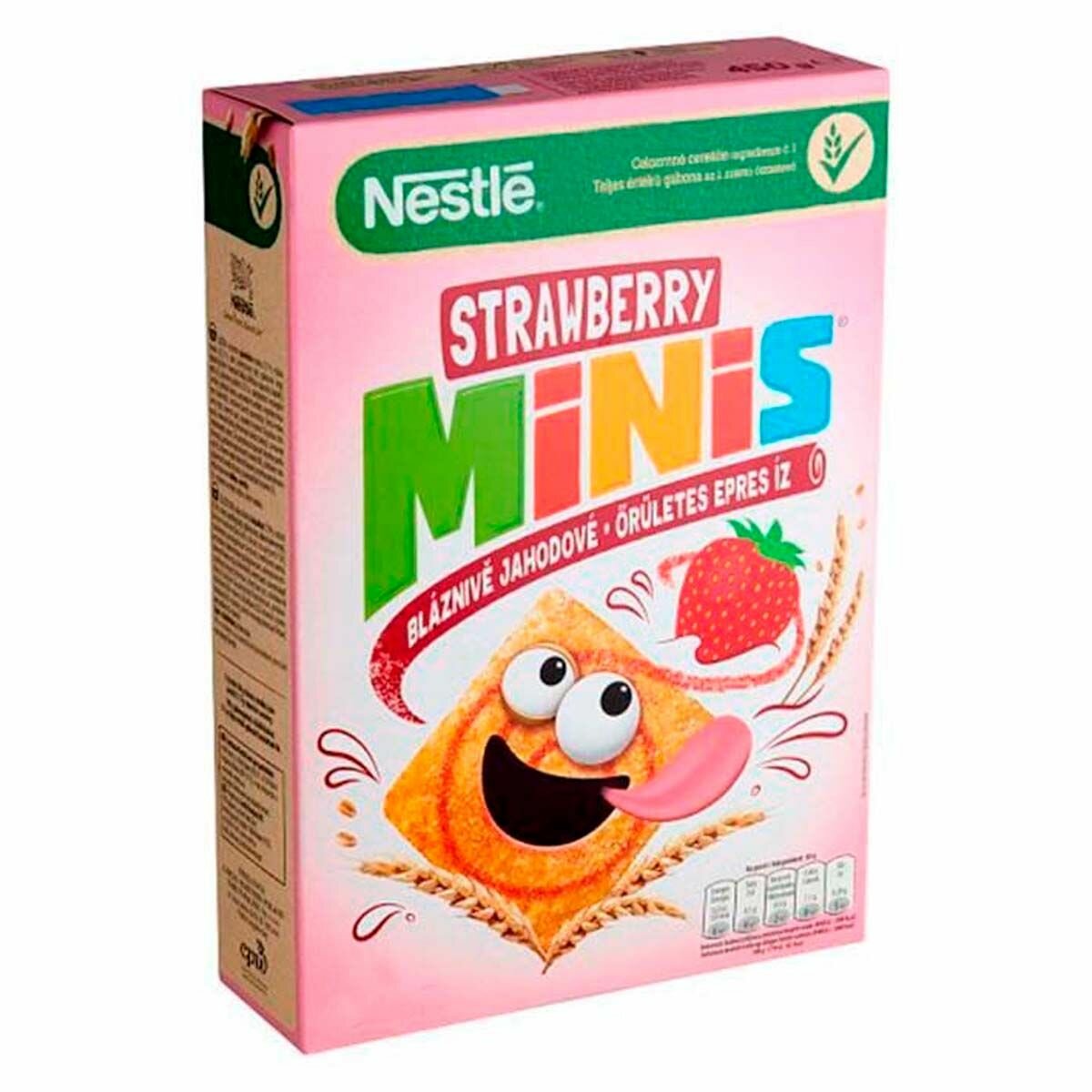 Сухой завтрак Nestle Cini Minis Strawberry со вкусом клубники (Германия), 375 г