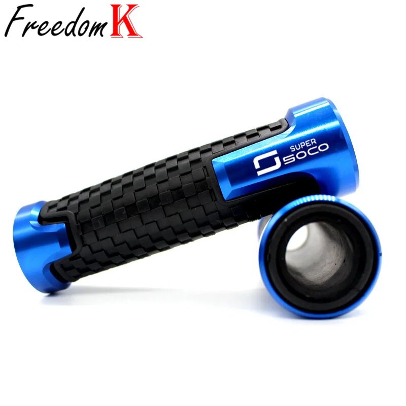 Мото ручки Super Soco TC Max Blue 2, 7/8"