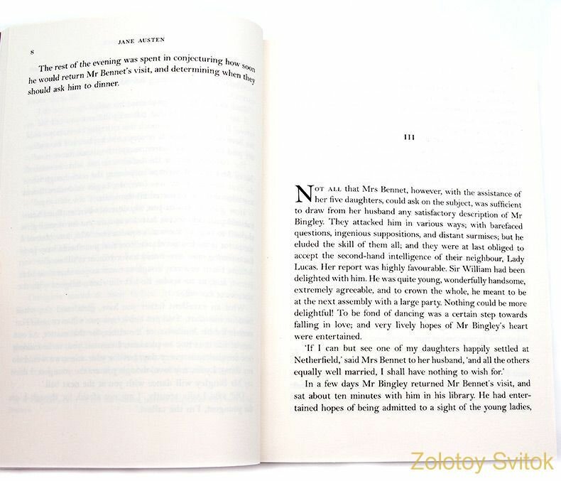 Книга "Pride and Prejudice", мягкий переплет, офсетная бумага — фото 1