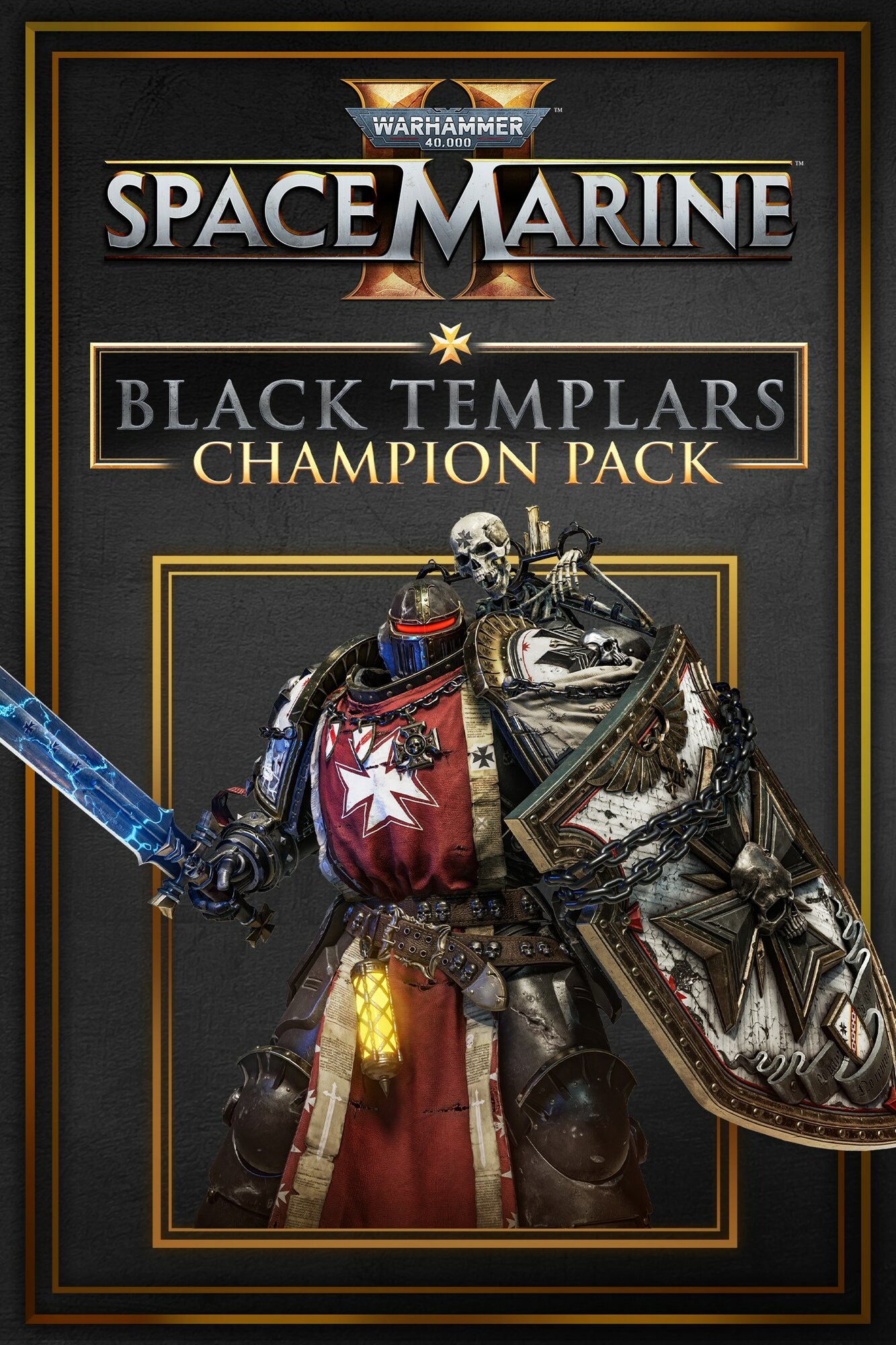 Warhammer 40,000: Space Marine 2 - Black Templars Champion Pack — дополнение · нужна базовая игра · PC, Xbox Series X|S