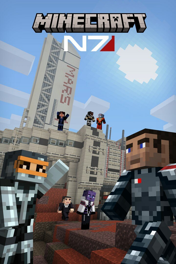 Minecraft N7 Mash-up — N7 Mash Up — дополнение (DLC) для Xbox · нужна базовая игра · Xbox One, Xbox Series X|S