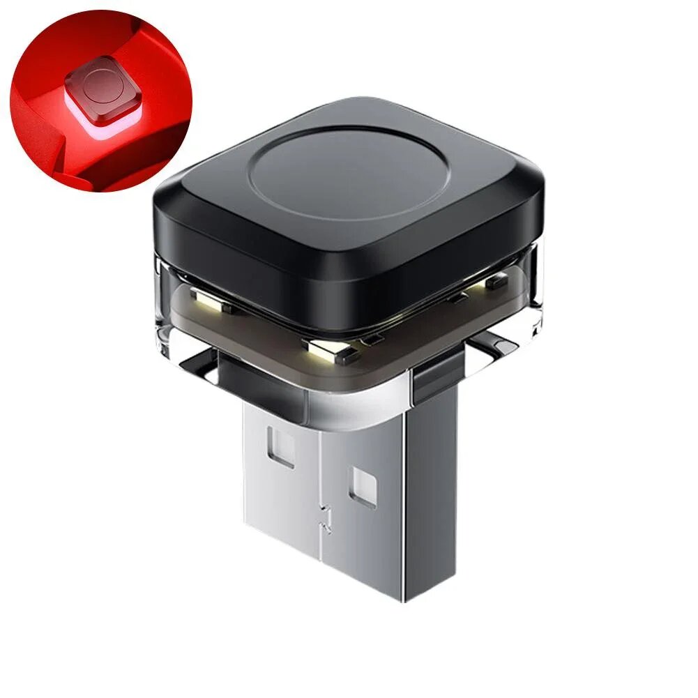 NIGHTKIST USB кнопка с автоподсветкой Red