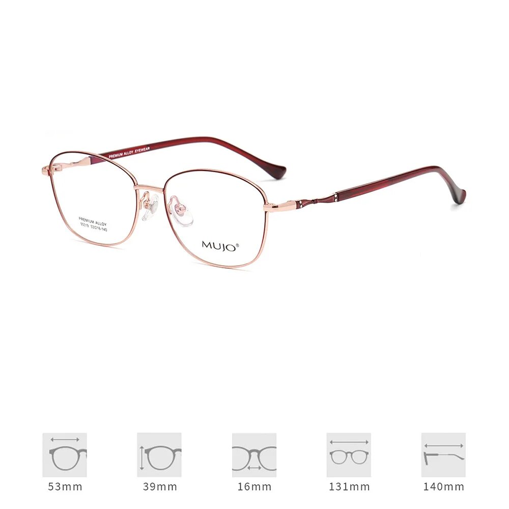 Женские очки Gmei Optical из сплава C11-8J