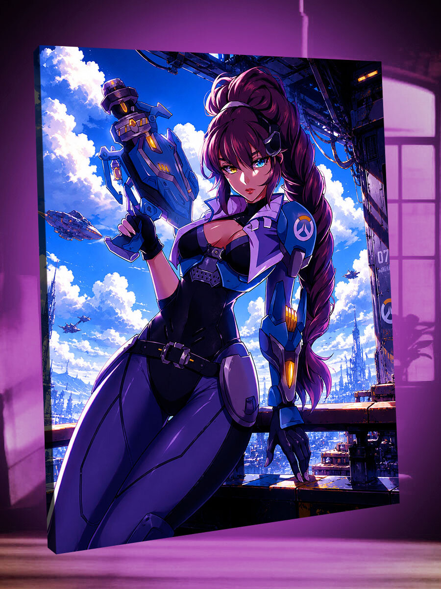 Интерьерная картина Арт в стиле Overwatch
