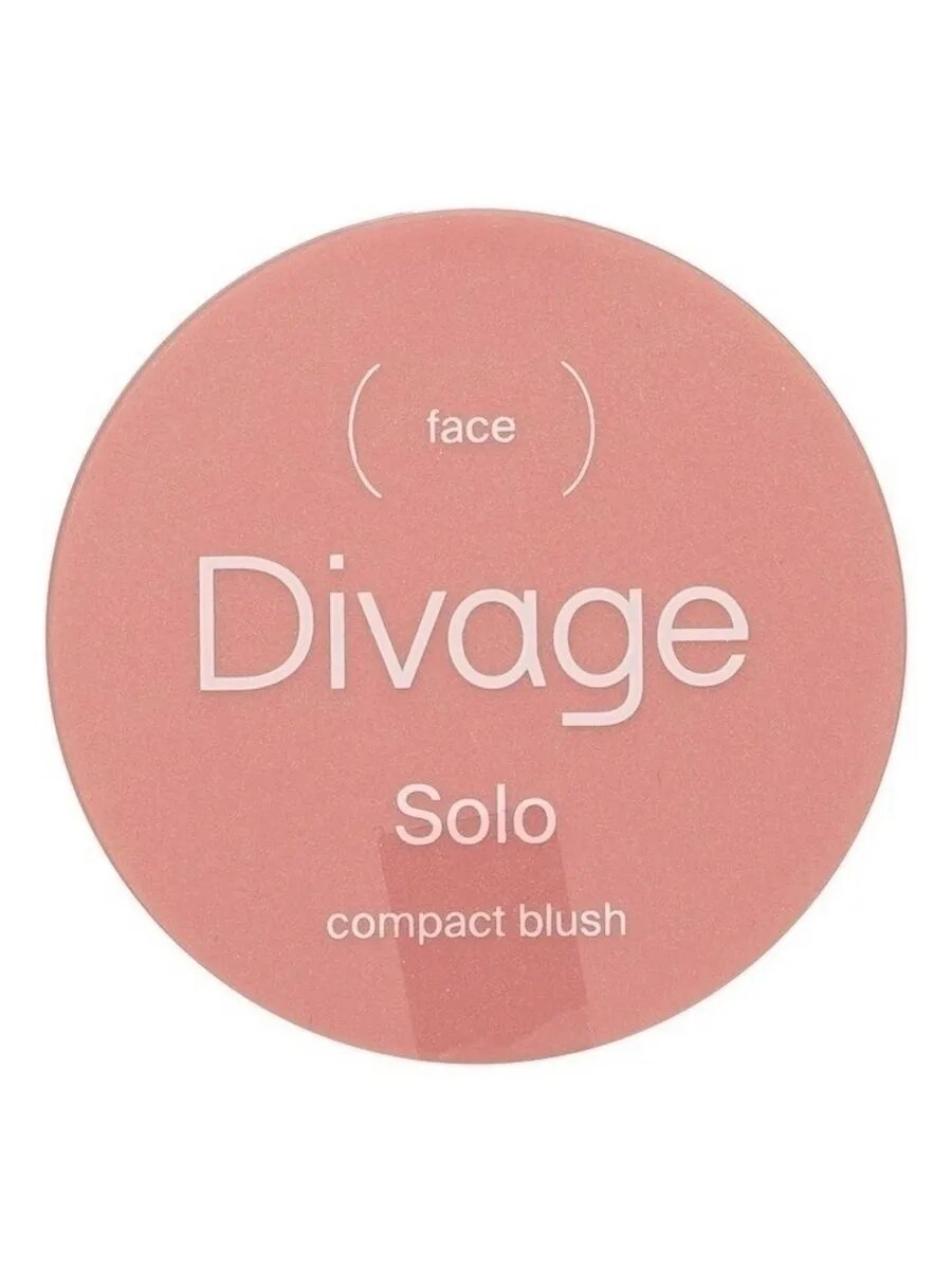 Румяна Divage Solo Solo Compact тон 04 рубиновый 2 г