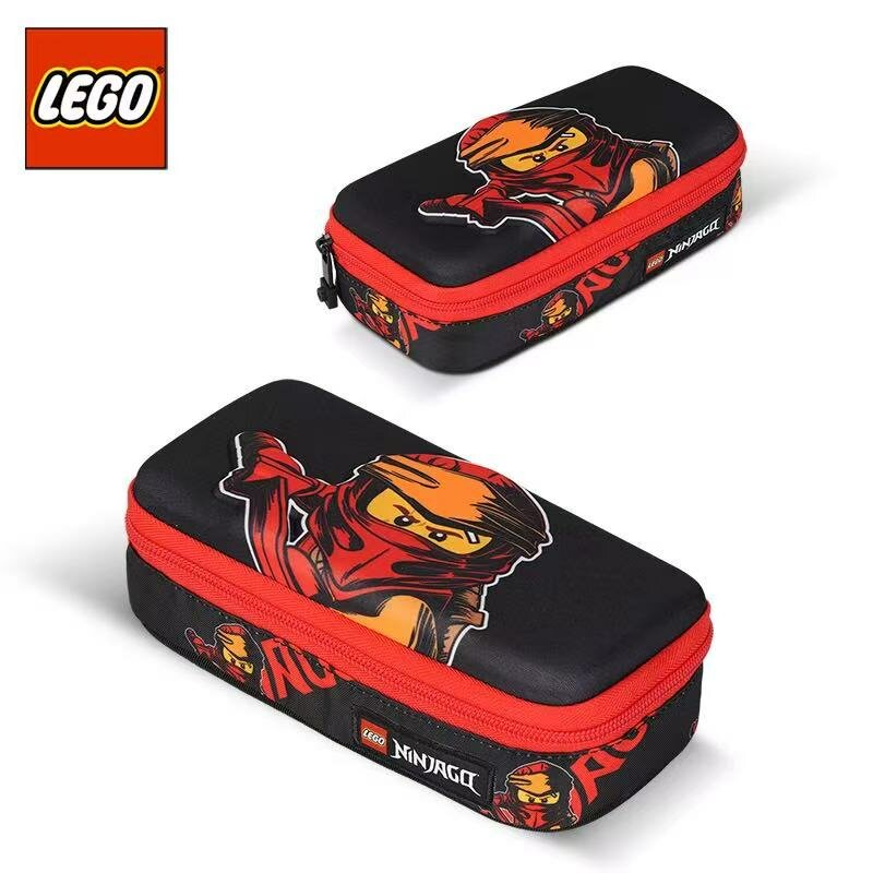 Пенал LEGO Stationery Box, Phantom Ninja Kai Student Double-Layer Cartoon Hard Shell Pencil Case, 20027