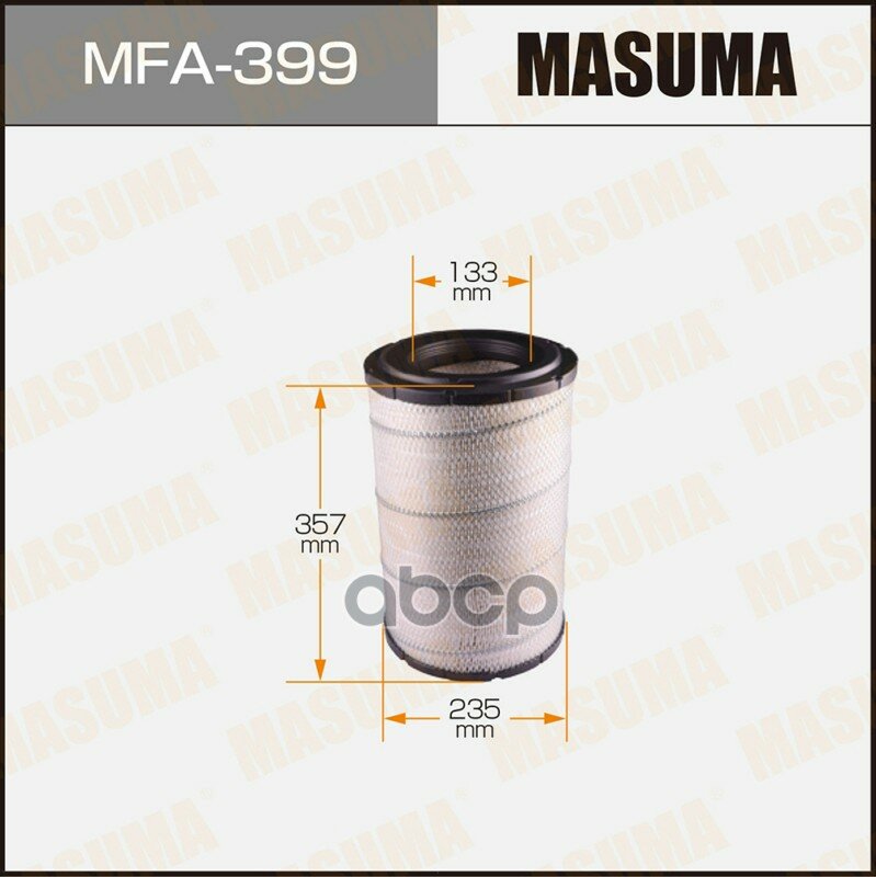 Фильтр воздушный Masuma арт. MFA-399