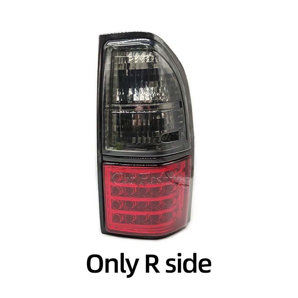 Автомобильный светодиодный задний фонарь для Toyota Prado Land Cruiser 90 Red Smoke, Only Right Lamp
