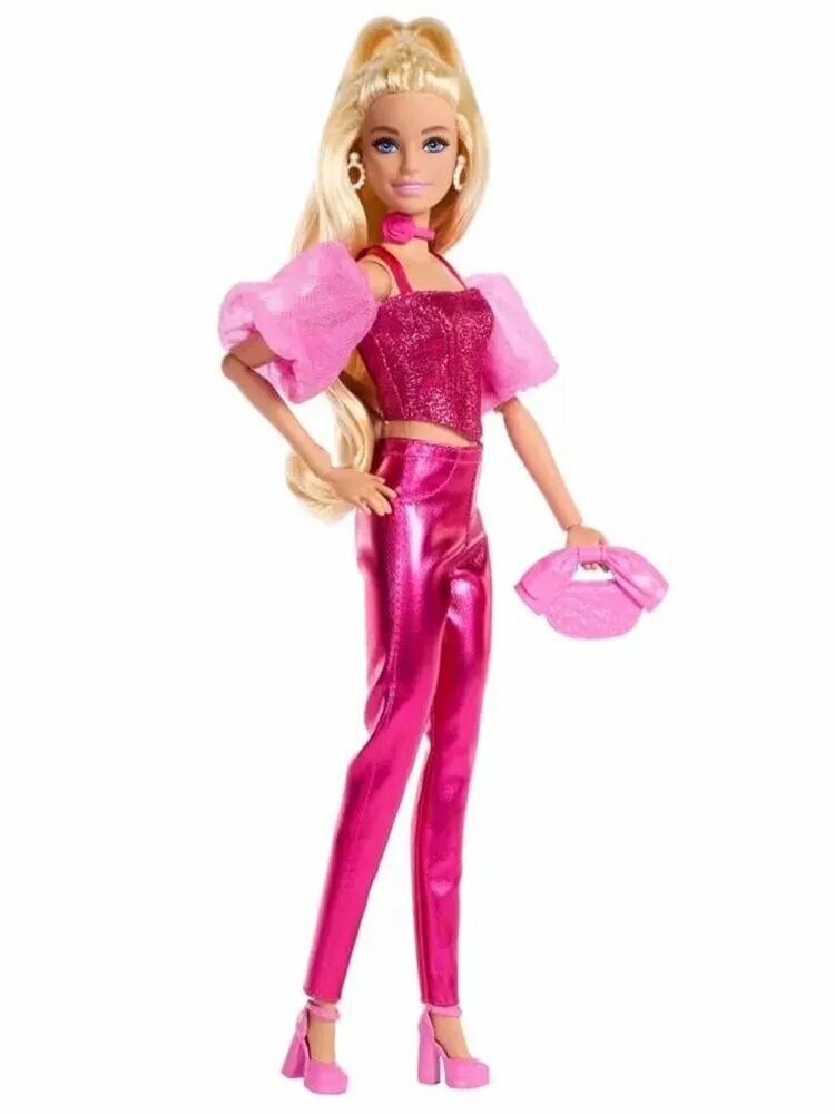 Barbie Кукла Барби Блондинка в розовом корсете Барби в модном уличном стиле