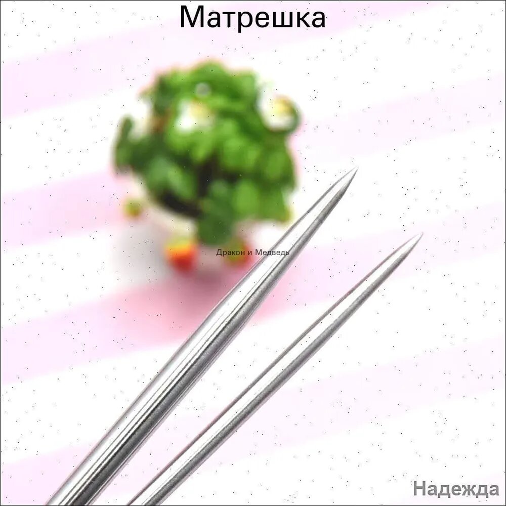 Стек для создания цветов из полимерной глины / 4mm+6mm