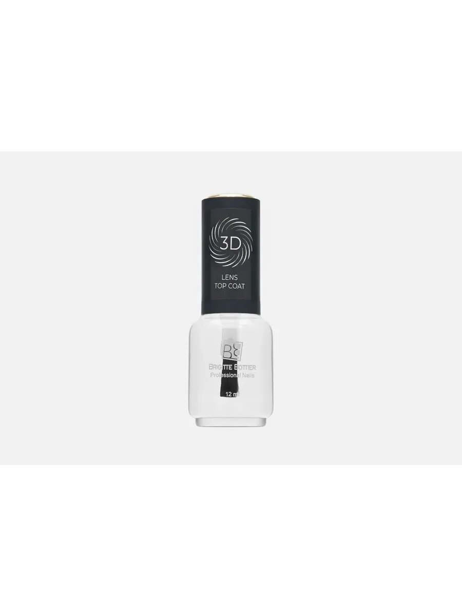 Brigitte Bottier 3d lens top coat Топовое покрытие для ногтей 12мл