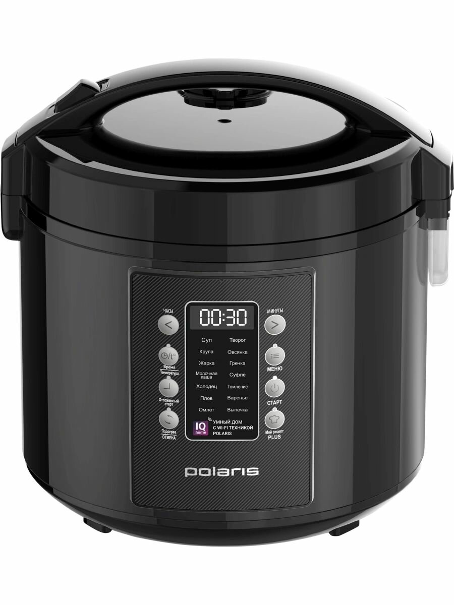 Мультиварка Polaris IQ Home PMC 0521 5л 750Вт черный Multi Cook Polaris IQ Home PMC 0521 5L 750W black