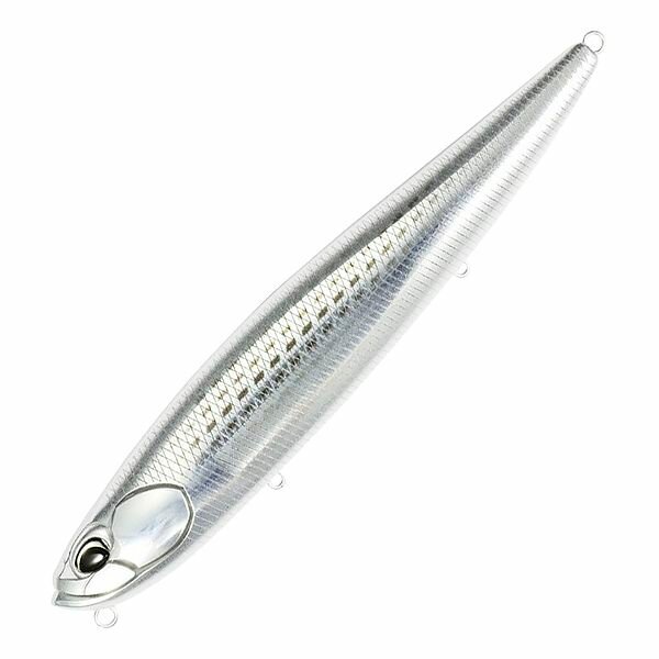 Воблер DUO Rough Trail Borapen #CSA0708 UV Silver Slash Bora, всплывающий, 138 г.