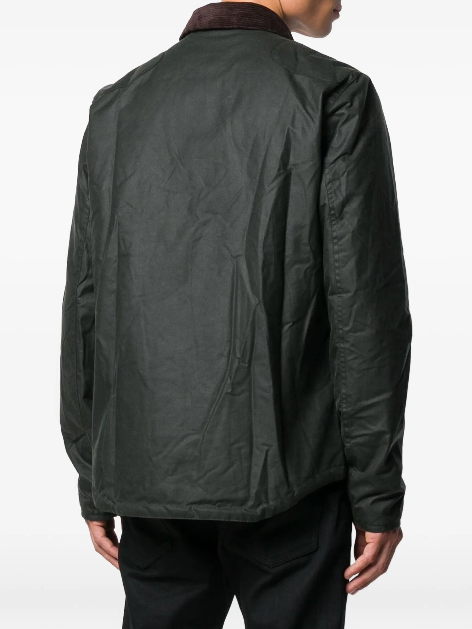 Куртка Barbour Corduroy-collar waxed jacket, размер 46 — фото 1