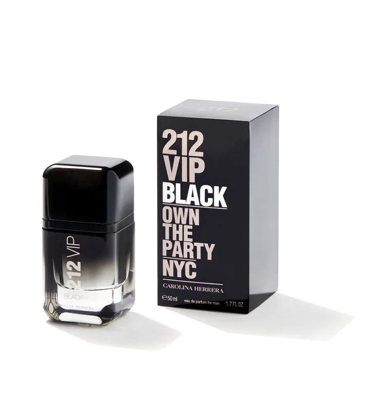 Парфюмерная вода для мужчин 212 Vip Black 50 мл / Каролина Эррера 212 Вип Блэк