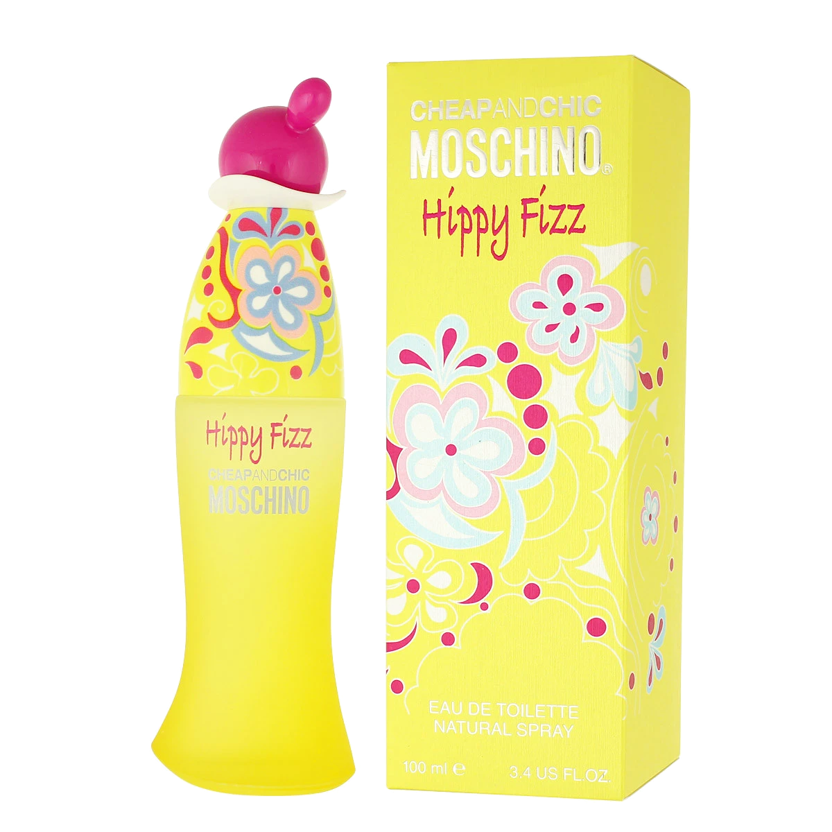 Аромат для женщин Moschino Hippy Fizz 100 мл - Москино Чип Энд Чик Хиппи Физ туалетная вода