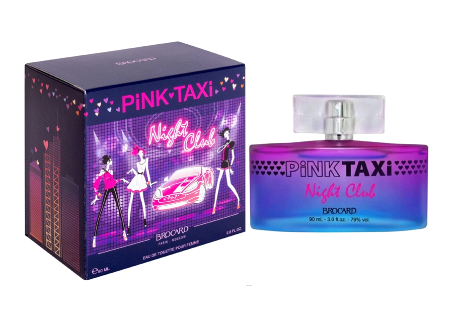 Brocard Pink Taxi Night Club туалетная вода 90 мл - духи Пинк Такси Найт Клаб женские