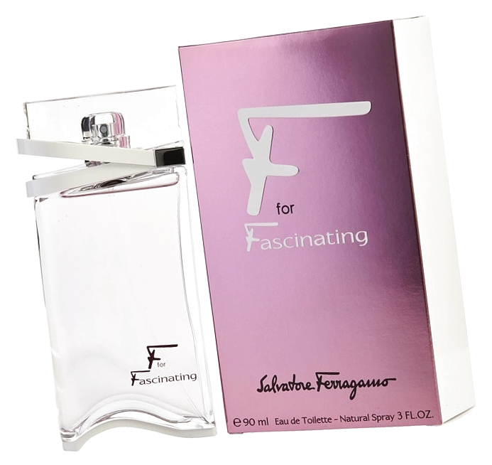 Salvatore Ferragamo F For Fascinating 90 мл женская туалетная вода / Ф Фор Фасинейтинг
