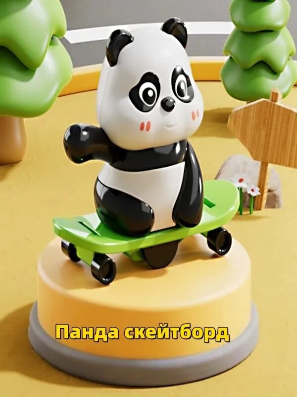 Заводная игрушка с пружинным механизмом
