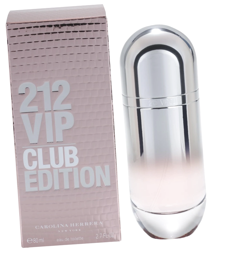 Женская туалетная вода Каролина Херрера 212 Вип Клаб Эдишн 80 мл / 212 Vip Club Edition