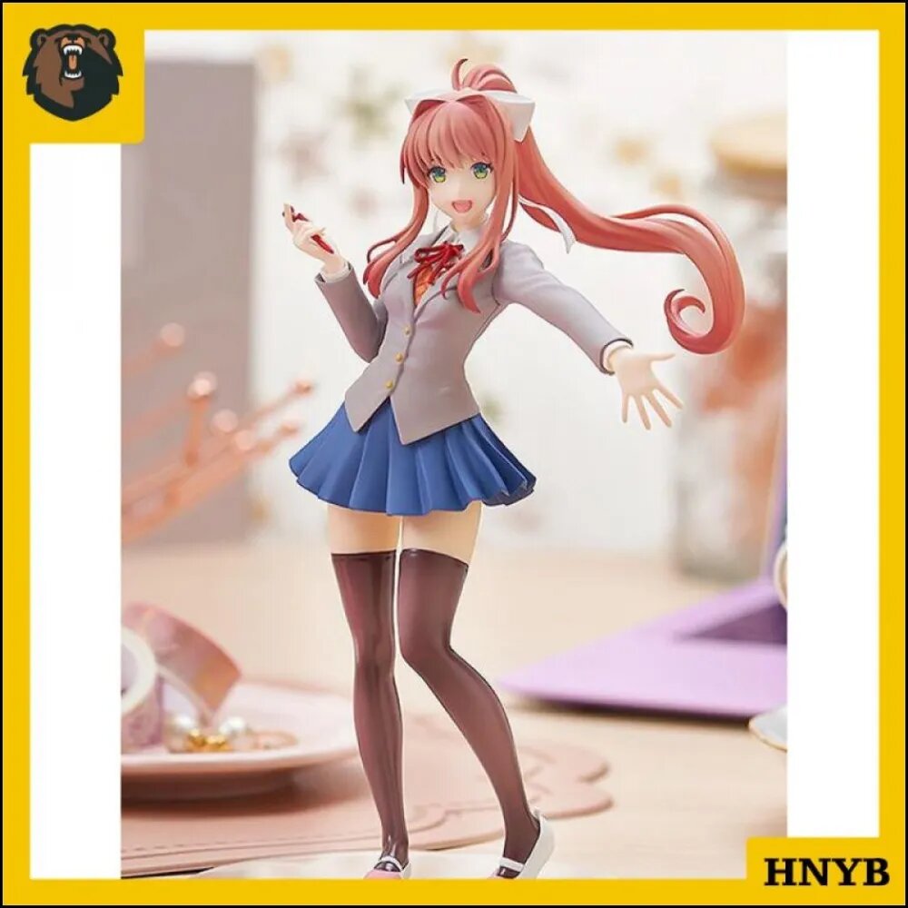 Фигурка Доки Доки Литературный Клуб Моника / Doki Doki LiteratureClub Monika подарок для фаната (18 см)