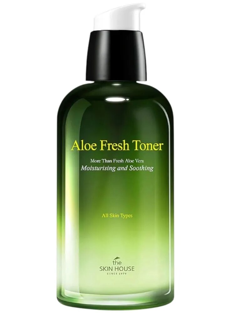 THE SKIN HOUSE Aloe Fresh Toner 130 мл, Успокаивающий тонер с экстрактом алое "Aloe Fresh"