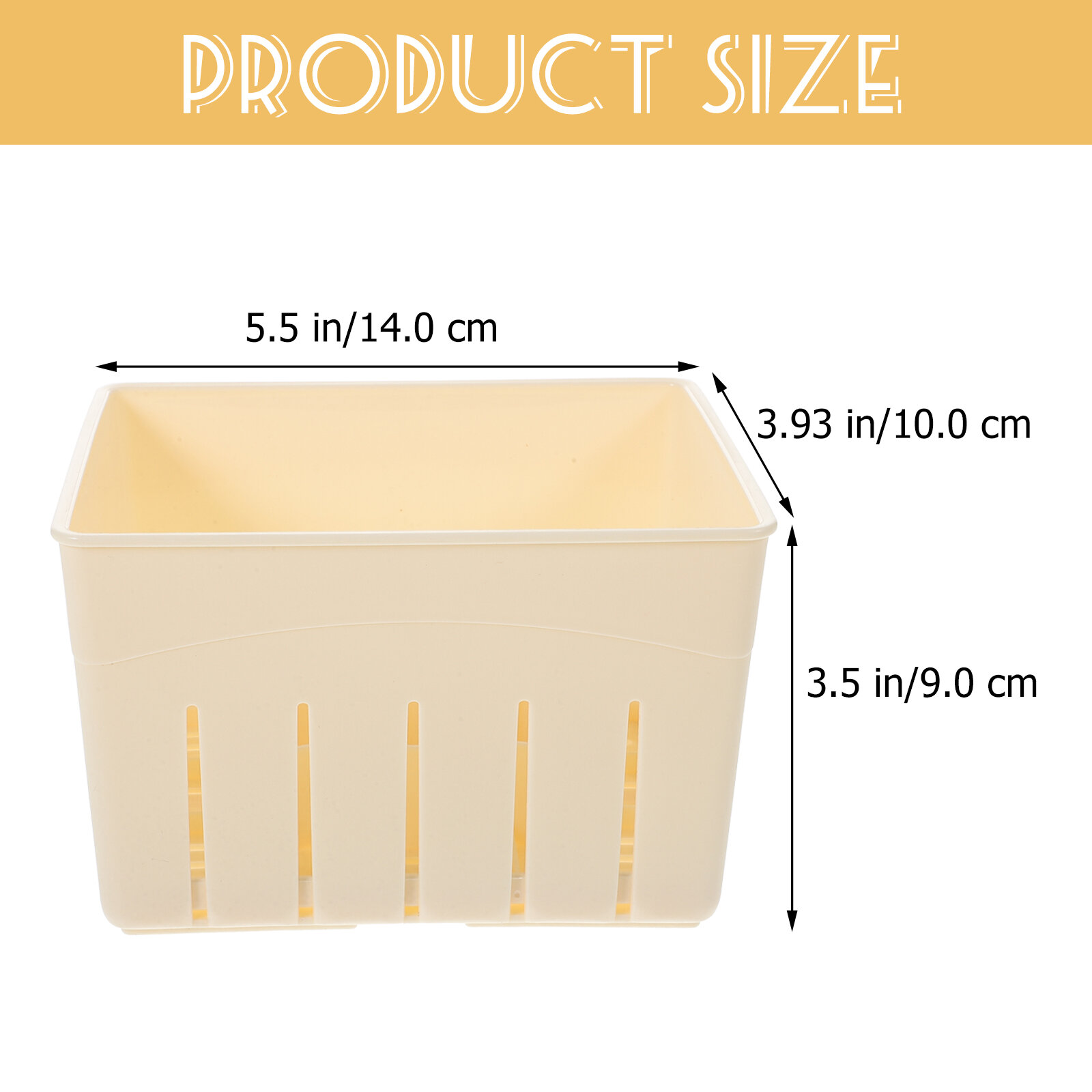 Набор Из 2 Штук Форма Для Творога И Тофу Practically С Размерами 14.00X10.00X9.00Cm
