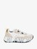 Кроссовки Voile Blanche Platform print sneakers, размер 40, бежевый/белый