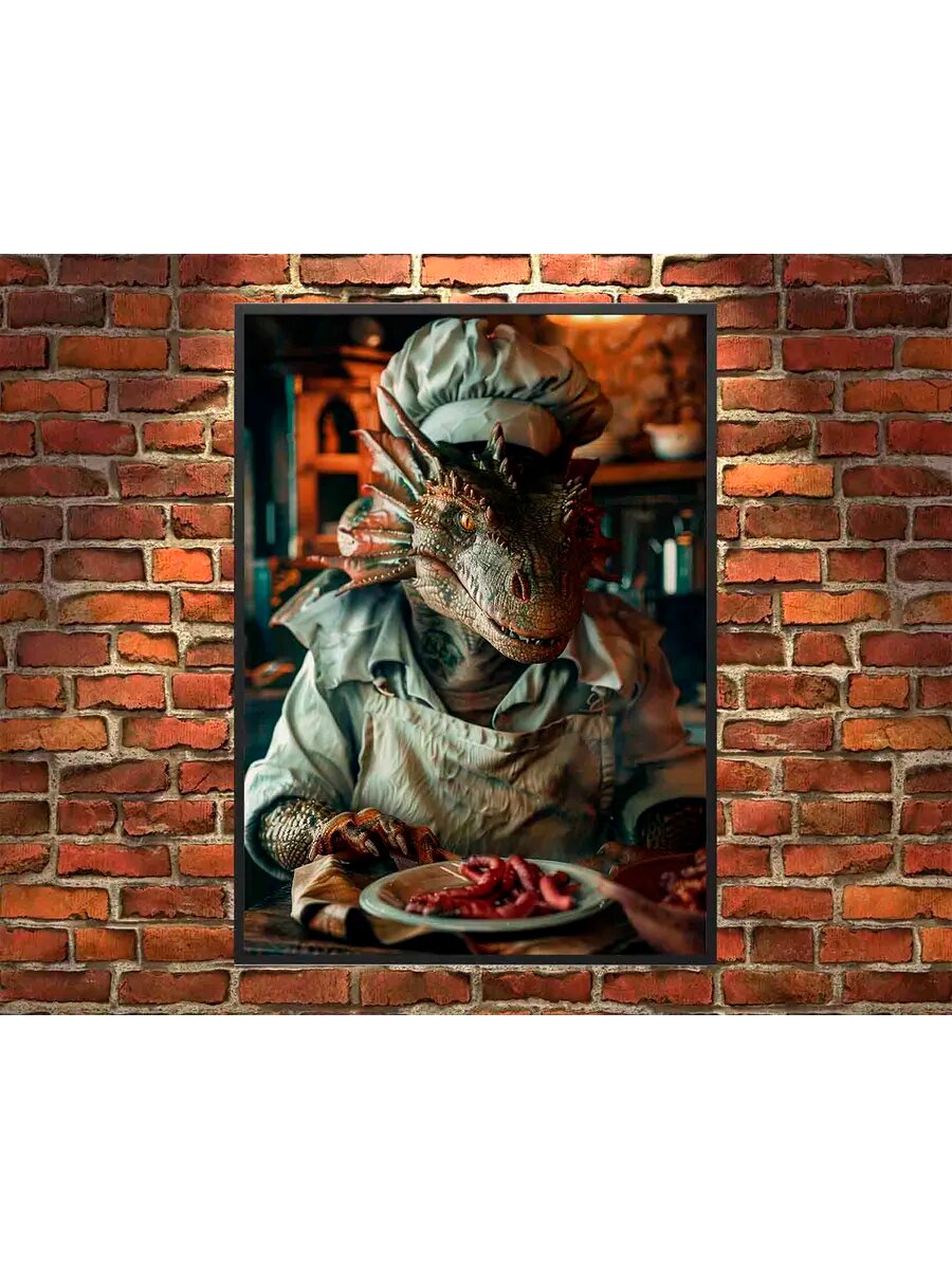 Повар из драконьего зверя 4, Плакат 30x42см
