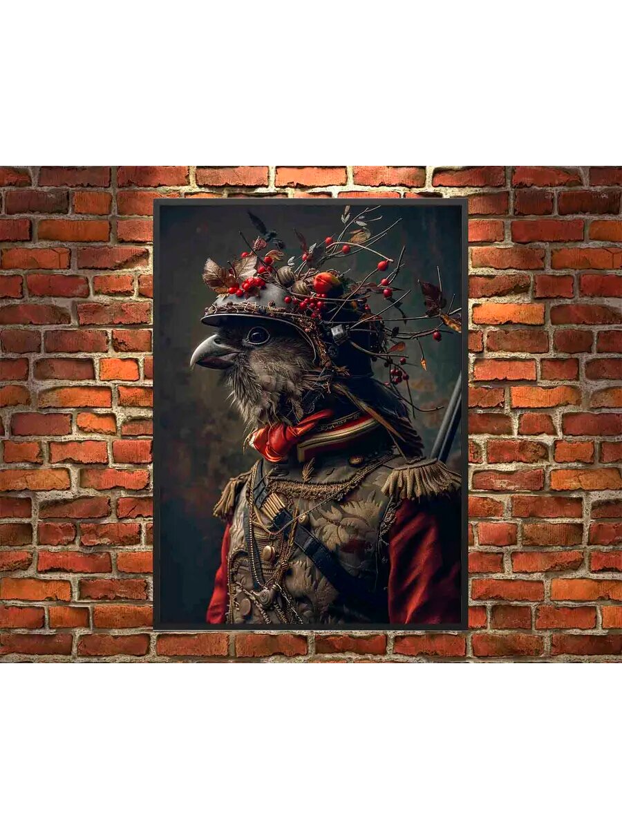 Кукушка-птица-солдат 3, Плакат 30x42см