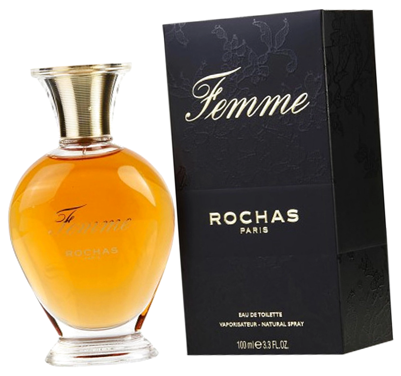Rochas Femme 100 мл туалетная вода для женщин - Роша Фемме женский парфюм