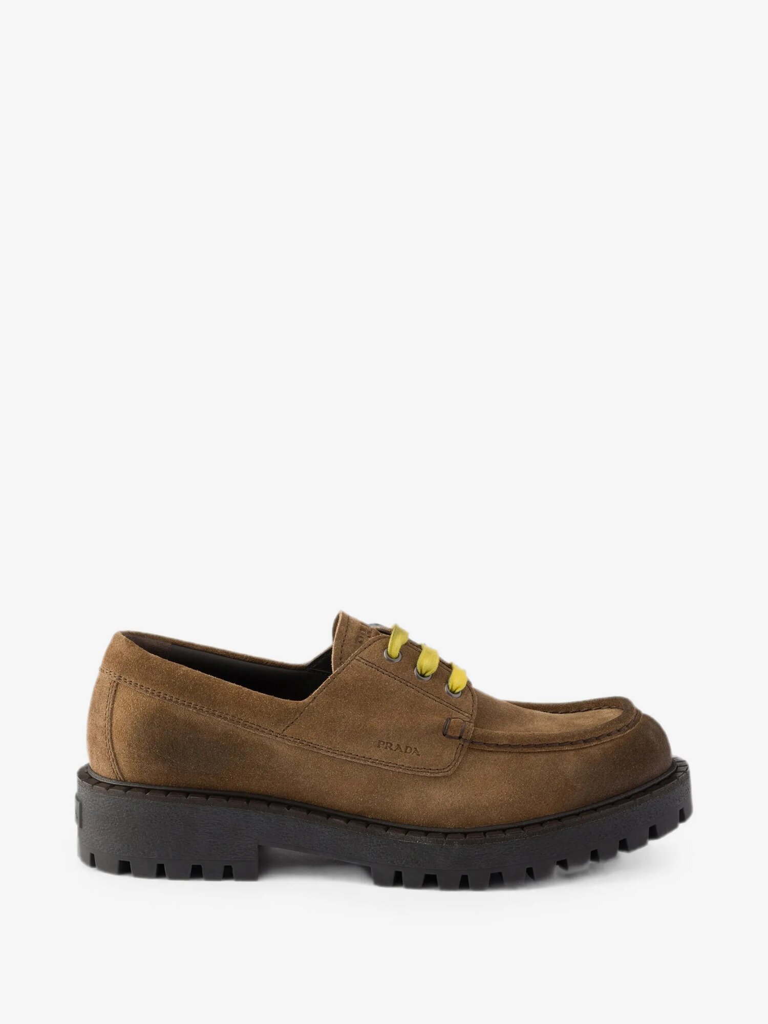 Туфли Waxed suede lace-up shoes 