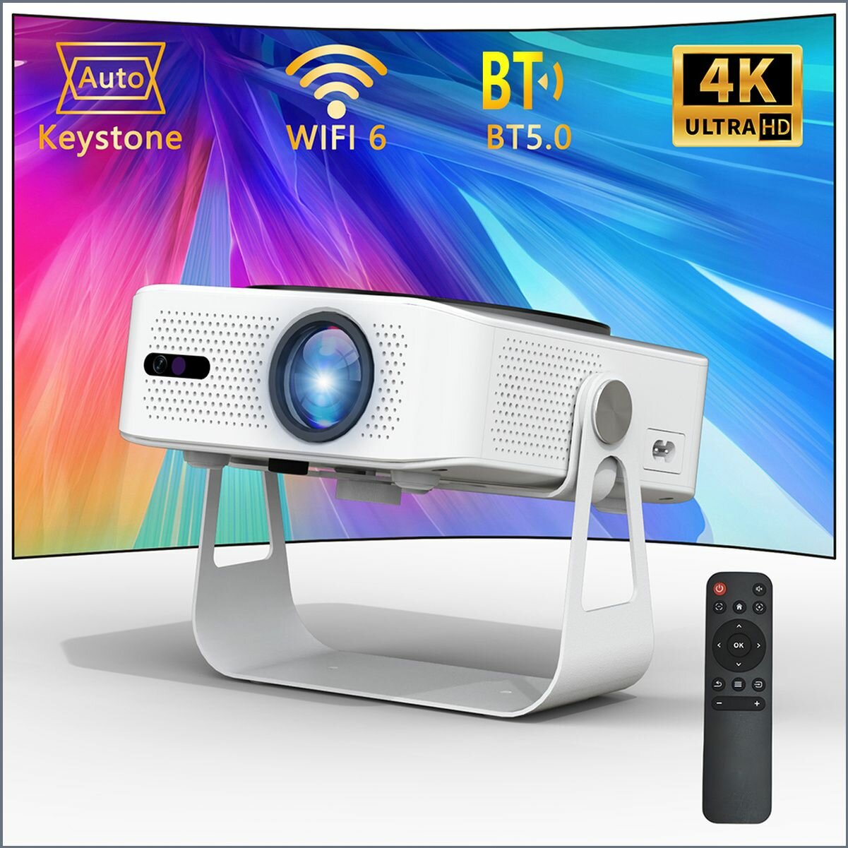 Проектор A50, 3LCD, белый