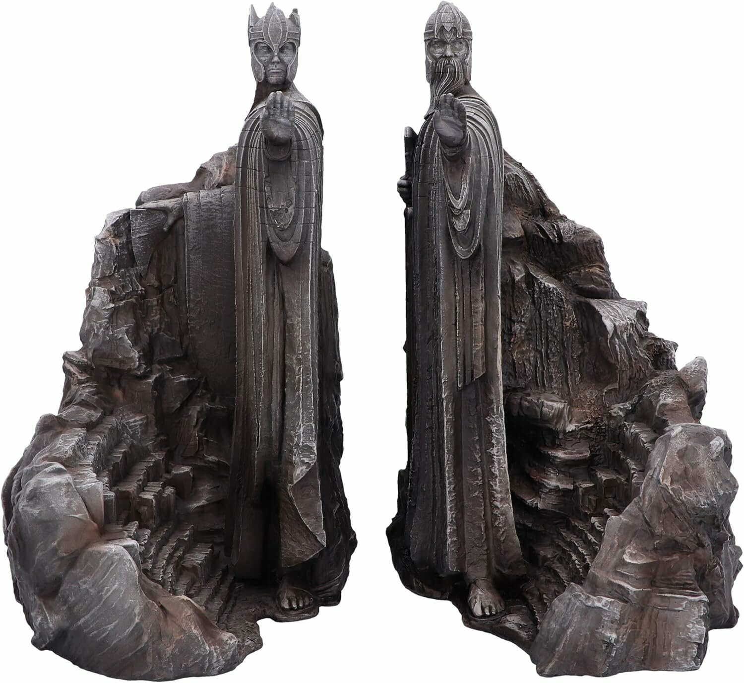 Подставка для книг Nemesis Now - Lord of the Rings Gates of Argonath - Врата Аргоната из Властелина колец, 19 см, цвет коричневый, B6597A24