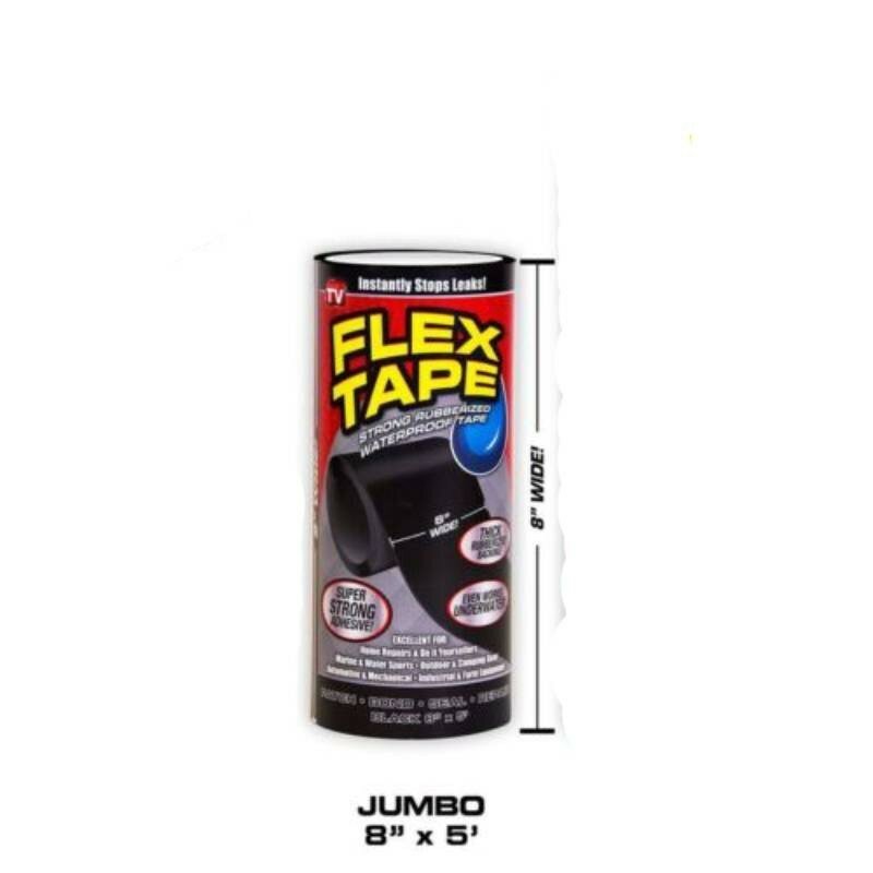 Waterproof tape series backing paper adhesive black 30cm 152 for leak repair black 20cm