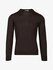 Свитер al duca d'aosta Crew-neck knitted sweater, размер 52, , черный