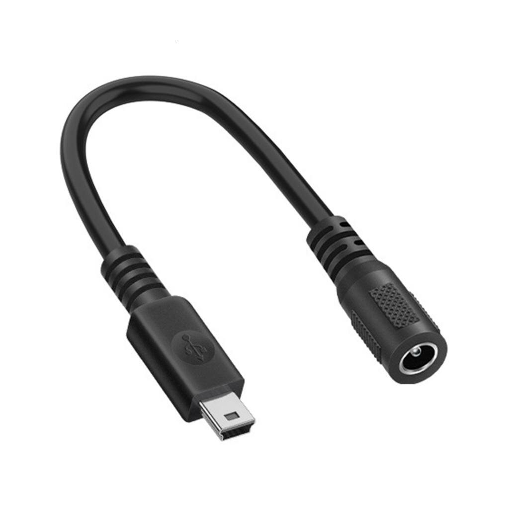 Кабель DC35135 DC5521 (мама) — Mini 5Pin (папа), 2 жилы, От DC5521 до mini 5P