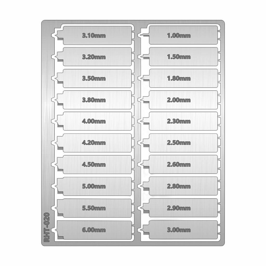 Набор из 20 пробойников с эргономичным инструментом для моделирования, - B