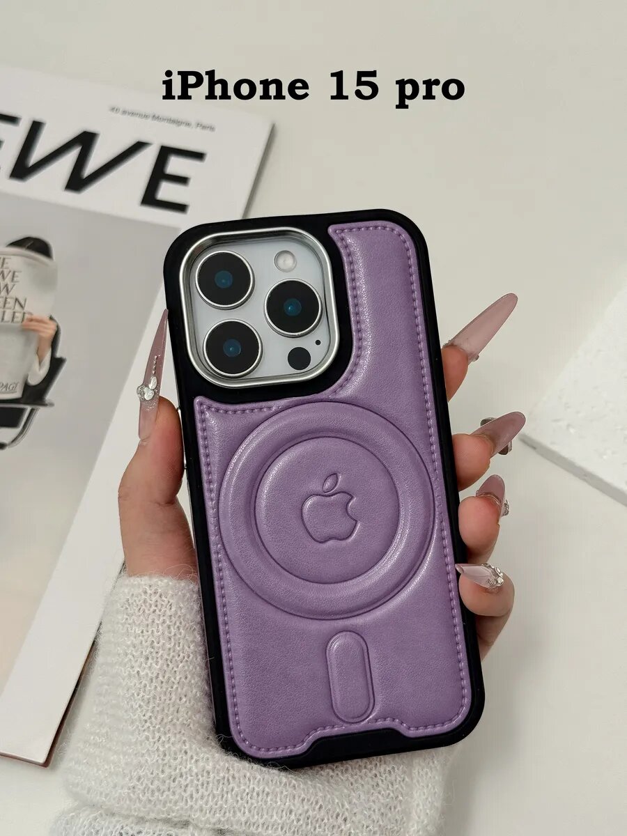Чехол для iPhone 15 pro magsafe айфон 15 про магсейф